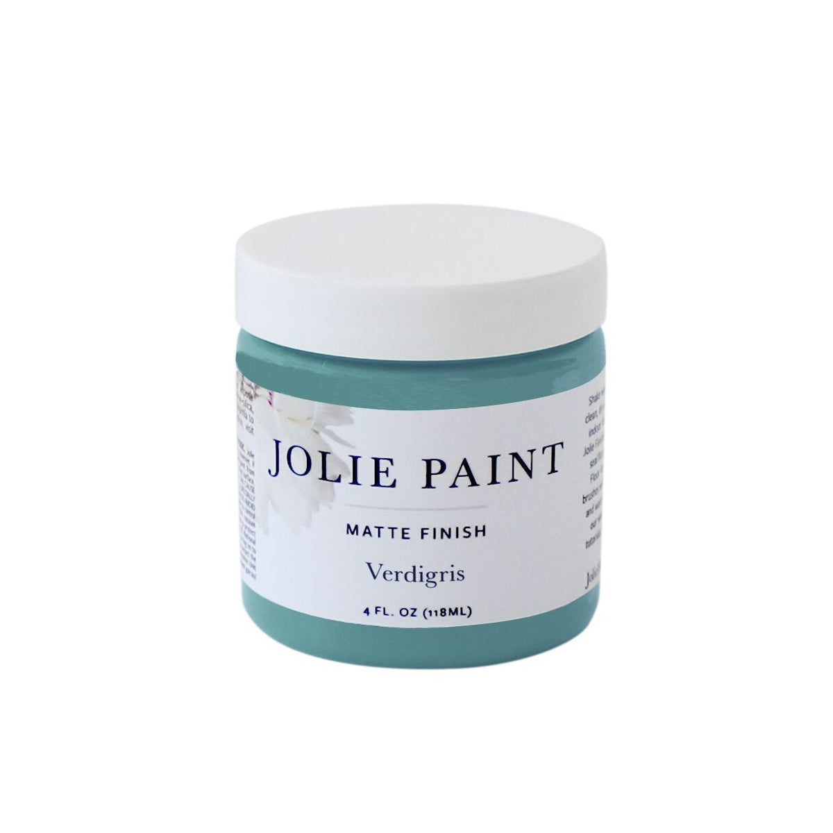 Verdigris 4 oz. Sample Pot Jolie Paint CLOSE OUT SALE – Bella B Decor